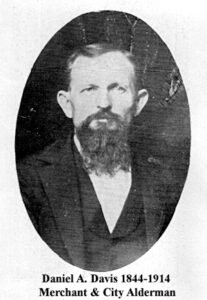 Davis, Daniel A. 1844-1914, Merchant & Alderman | Marion Illinois ...